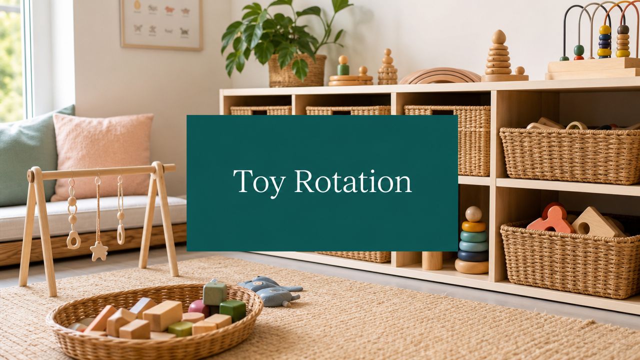 A Simple Toy Rotation System for Babies & Toddlers – Grow With Me